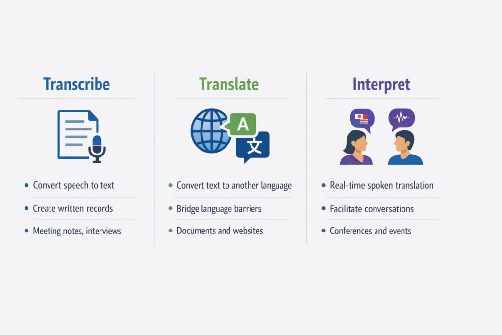 What Does Transcribe Mean? Examples